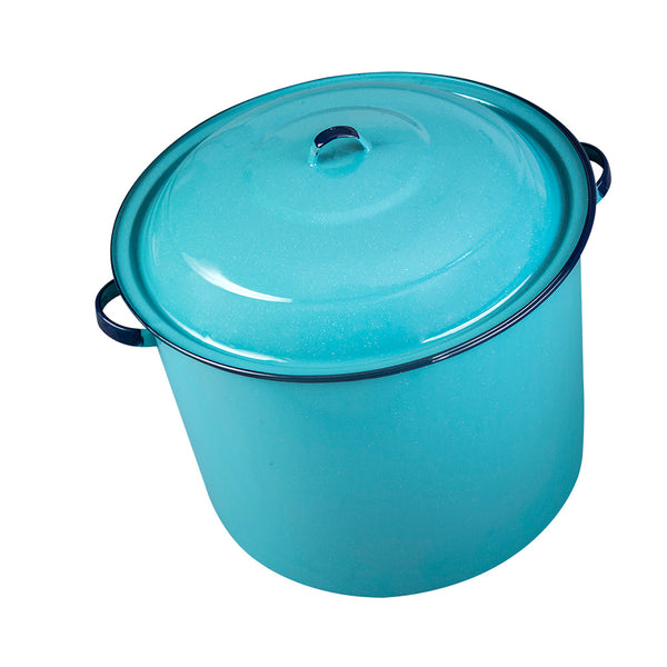 OLLA RECTA NO. 38 AZUL TURQUEZA 32656 -OLLAS DE PELTRE – Cristalería ...